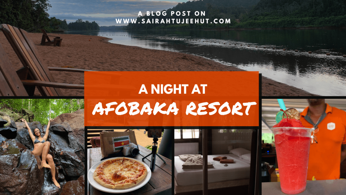A night at Afobaka Resort – Saïrah To Adventure